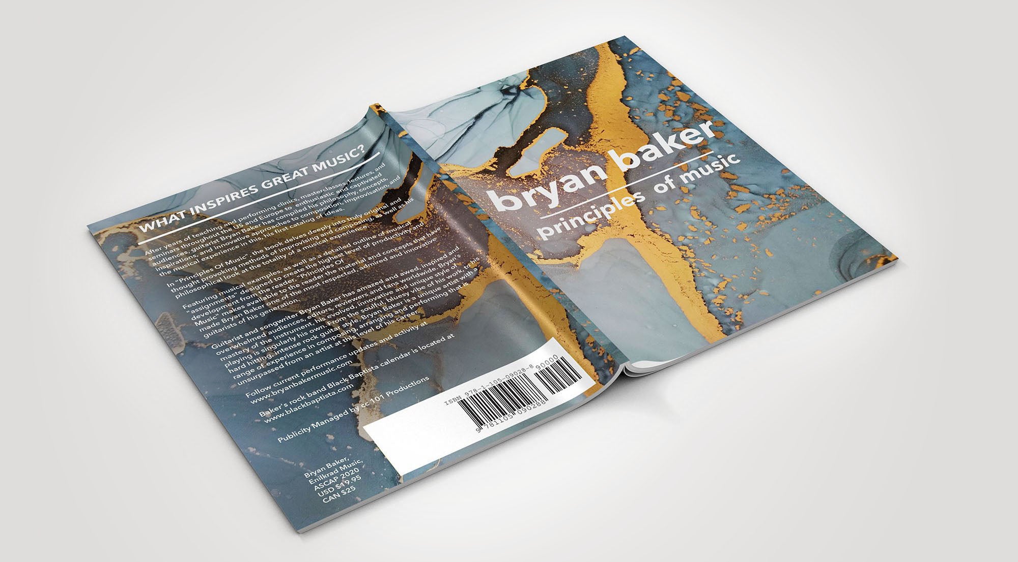 Award-winning guitarist, composer, author – Bryan Baker Official